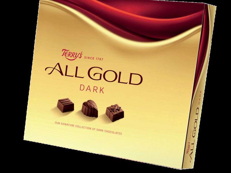 Christmas Treats | Terry's All Gold Dark Chocolate Box 190g | Delivered ...